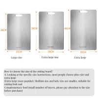 China Square Food Grade Stainless Steel 304/316 Parts for Bamboo Cutting Board Laser Cutting Fabrication for sale