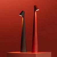 China Customized Color Slim Elegant Art Deco Design LED Table Lamp for Home and Hotel Decoration for sale