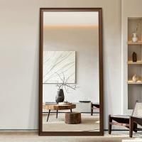 China Decorative Bedroom and Living Room Glass LED Mirror with Touch Switch 5mm Full-Length for sale