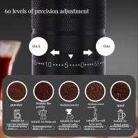 China Stainless Steel Travel Bag Espresso Grinder Modern Portable C2 Coffee Grinder for Cafe for sale