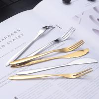 China High Mirror Polish 304 Stainless Steel Cutlery Set for Home Elegance and Durability for sale