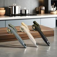 China Effortless Turn Knob Stainless Steel Can Opener with Bottle Openers OEM Logo Included for sale