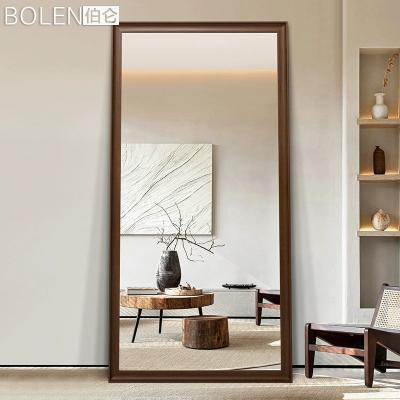 China Aluminum Alloy Frame Full-Body Wall Hanging Mirror for Clothing Store Wall Fitting for sale