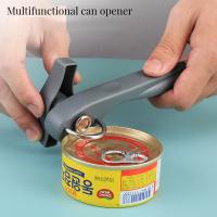 China Custom Size Kitchen Can Opener with Easy Turn Knob and Stainless Steel Bottle Opener for sale