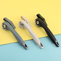 China Stainless Steel Side Cut Can Opener with Turn Knob Effortless Wine Bottle Opening for sale
