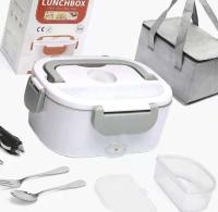 China 238*170*108mm Electric Lunch Box Containers 304 Stainless Steel Heatable Food Container for sale