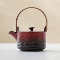 China Elegant Antique-Style Ceramic Tea Kettle Perfect for Parties Special Occasions for sale