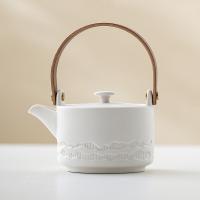 China 200ml Capacity Antique Copper Ceramic Tea Kettle for Economical Home and Commercial for sale