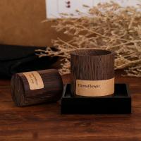 China 100% Eco-friendly Walnut Wood Agarwood Candle Ornaments and Reed Diffusers Collection for sale