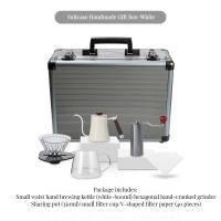 China All in 1 Barista Kit Gooseneck Kettle for Outdoor Travel Camping Coffee Pour Over Set for sale