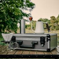 China All in 1 Barista Kit Gooseneck Kettle for Outdoor Travel Camping Coffee Pour Over Set for sale
