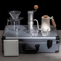 China Barista Tools for Home Hotel Restaurant Office Includes Manual Grinder and Share Pot for sale