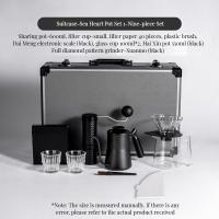 China Barista Tools for Home Hotel Restaurant Office Includes Manual Grinder and Share Pot for sale
