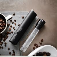 China Custom Logo Acceptable Portable 10ml Anti-Fly Spray Bottle for Coffee Beans in Black for sale