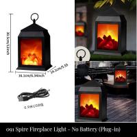 China Christmas Occasion Plastic Oil Lamp Indoor Home Lighting Decoration with LED Wall Lamp for sale