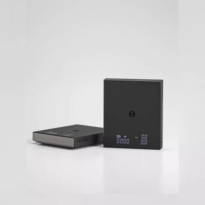 China Smart Black Mirror 2kg Coffee Fruit Digital Weighing Scale for Kitchen ROHS Certified for sale