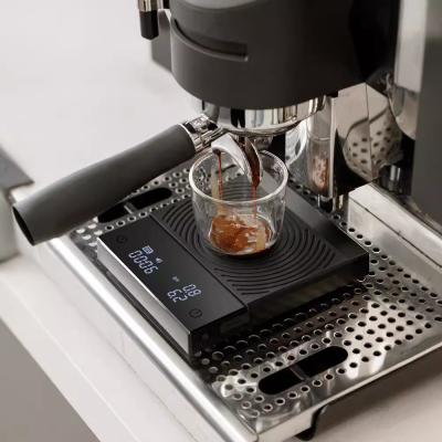 China Upgrade Your Kitchen with This High Density Black Mirror Design Coffee Weighing Scale for sale