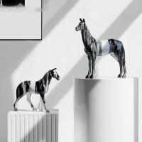 China ART DECO Design Nordic-Style Resin Animal Figures for Sublimation Desktop Decoration for sale