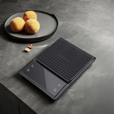 China Digital Espresso Scale with Backlit LCD Display Timer 3kg Maximum Weight Recommendation for sale