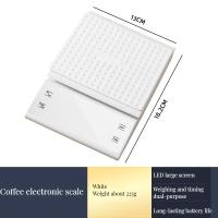 China Household Weighing Scale WITH LID 3kg/0.1g for Pour over Coffee Timer Backlit LCD Battery for sale