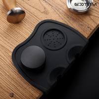 China Coffee Tea Tools Customized Durable Rubber and Silicone Tamper Mat for Espresso Lovers for sale