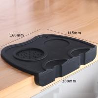 China Foam Milk Function Tamper Mat Custom Logo Espresso Tamping Coffee Accessories for Home for sale