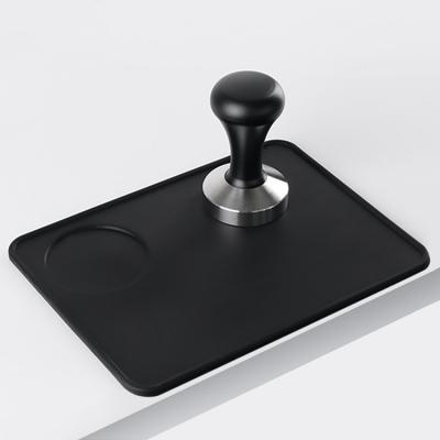 China Home Non-Slip Silicone Tamping Mat Coffee Tea Tools Type 58mm 51mm 53mm Packaged Box for sale