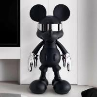 China Eco-friendly Modern Mickey Mouse Ceramic Ornaments for Living Room TV Cabinet Bar Decor for sale