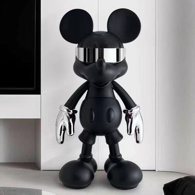 China Multi-Functional Modern Design Mickey Mouse Ceramic Ornaments for TV Cabinet and Porch for sale