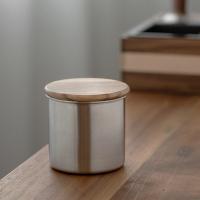 China Commercial Buyers Multiple Sizes Stainless Steel Vacuum Storage Jar for Smoothie Bars for sale