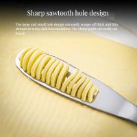 China Stainless Steel Cheese Knife for Western Bread and Jam Elegant Butter Knife Cheese Tools for sale