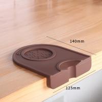 China Restaurant and Home Coffee Tool Customized Coffee Tamper Rubber Mat with Silicone Mat for sale