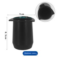 China Custom WDT Coffee Dosing Cup Eco-Friendly Aluminum Alloy for 51/58mm Espresso Tools for sale