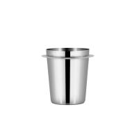China Aluminum Alloy 51/58mm Espresso Dosing Cup Eco-Friendly Metal Coffee Sniffing Mug for sale