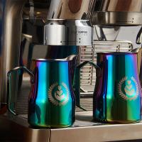 China Special 350ml/500ml Stainless Steel Espresso Coffee Pitcher with American Style Design for sale