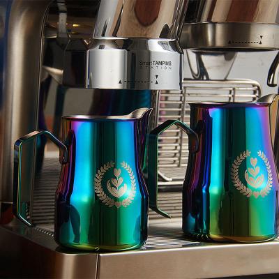 China 350ml/500ml Stainless Steel Milk Jug for Coffee Espresso Special Design AMERICAN STYLE for sale