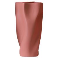 China Matt Glaze Nordic Simple Modern Paper Basket Shape Ceramic Vase for Wedding Home Decor for sale