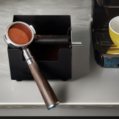 China Removable Knock Bar Stainless Steel Silicone Cuboid Knock Box for Coffee Tea Tools for sale
