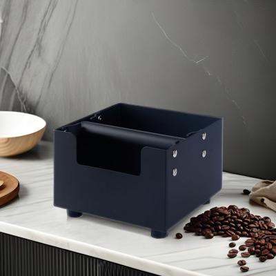 China Removable Bar Non-Slip Silicone Base Knock Box for Coffee Tea Grinders for sale