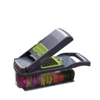 China 15 Pieces Multifunctional Bamboo Handheld Cutting Slicer for Onion Veggie and Fruits for sale