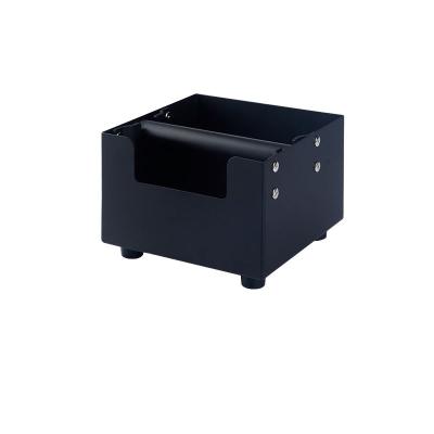 China Cuboid Knock Box with Food Safe Silicone Anti-Slip Base Removable Bar Steel Stainless Espresso Tea Tools PC Stand for sale