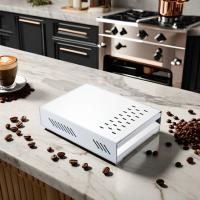 China Small Classic Style Heavy-Duty Stainless Steel Knock Box Perfect for Foam Milk in Commercial Settings for sale