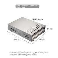 China Small Classic Style Heavy-Duty Stainless Steel Knock Box Perfect for Foam Milk in Commercial Settings for sale