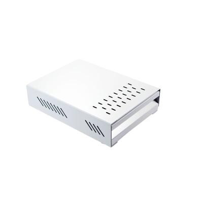China Stainless Steel Knock Box Thickened Drawer Type Container for Espresso Home Coffee Tea for sale