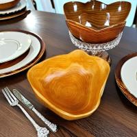 China Handmade Rustic Farmhouse Wood Utensils Wooden Decorative Items for Customized OEM/ODM for sale