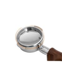 China Foam Milk Function Stainless Steel Coffee Portafilter Blind Basket for Espresso Machines for sale