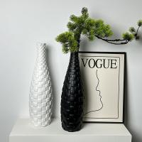 China Customized Elegant Modern Chic Tall White Capiz Shell Vase Mother of Pearl Home Decorative for sale