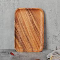 China Kitchen Ware Parts Solid Wood Fruit Plate and Walnut Tray for Cooking Food Tools for sale