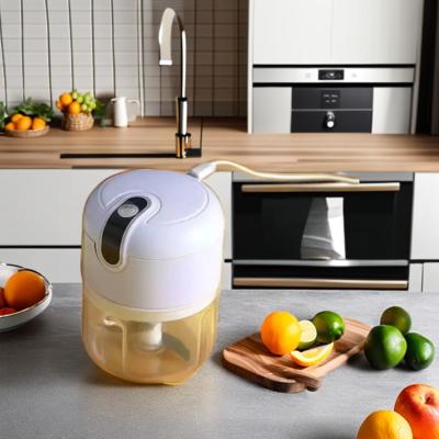 China Portable Electric Garlic Press Mini Food Chopper for Vegetable Chopping in Kitchen for sale