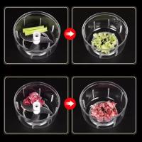 China Compact and Wireless USB Charging Electric Mini Garlic Crusher Press Blender Utensils for sale